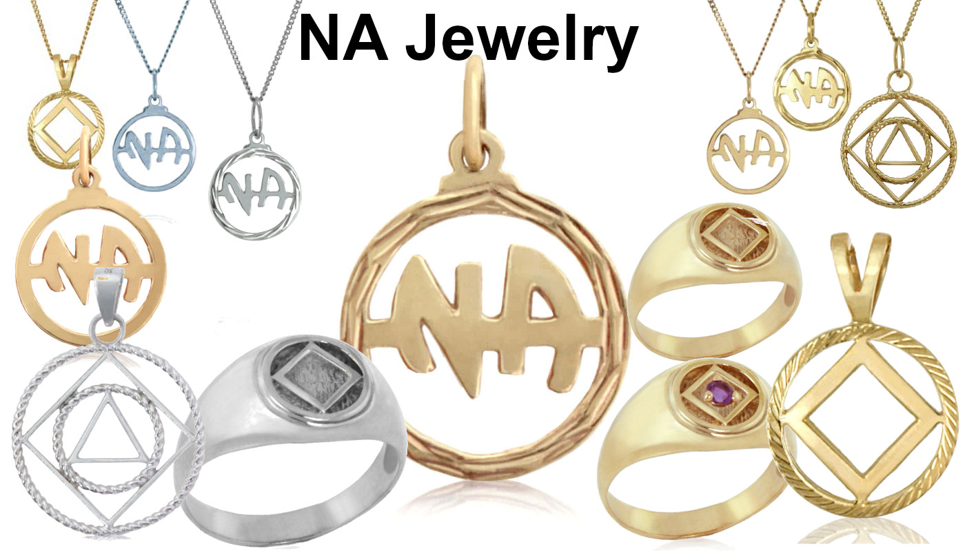 NA Jewelry : 12 Step Jewelry, AA Sobriety Recovery Jewelry Since 1985